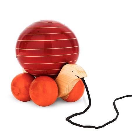 Super Tortoise Pull Along Wooden Toy for Children | Eco-Friendly Toys ...