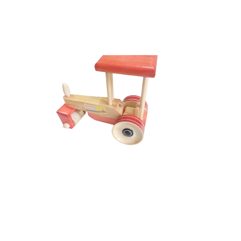 Wooden Road Roller Pull - Push Toy for Kids